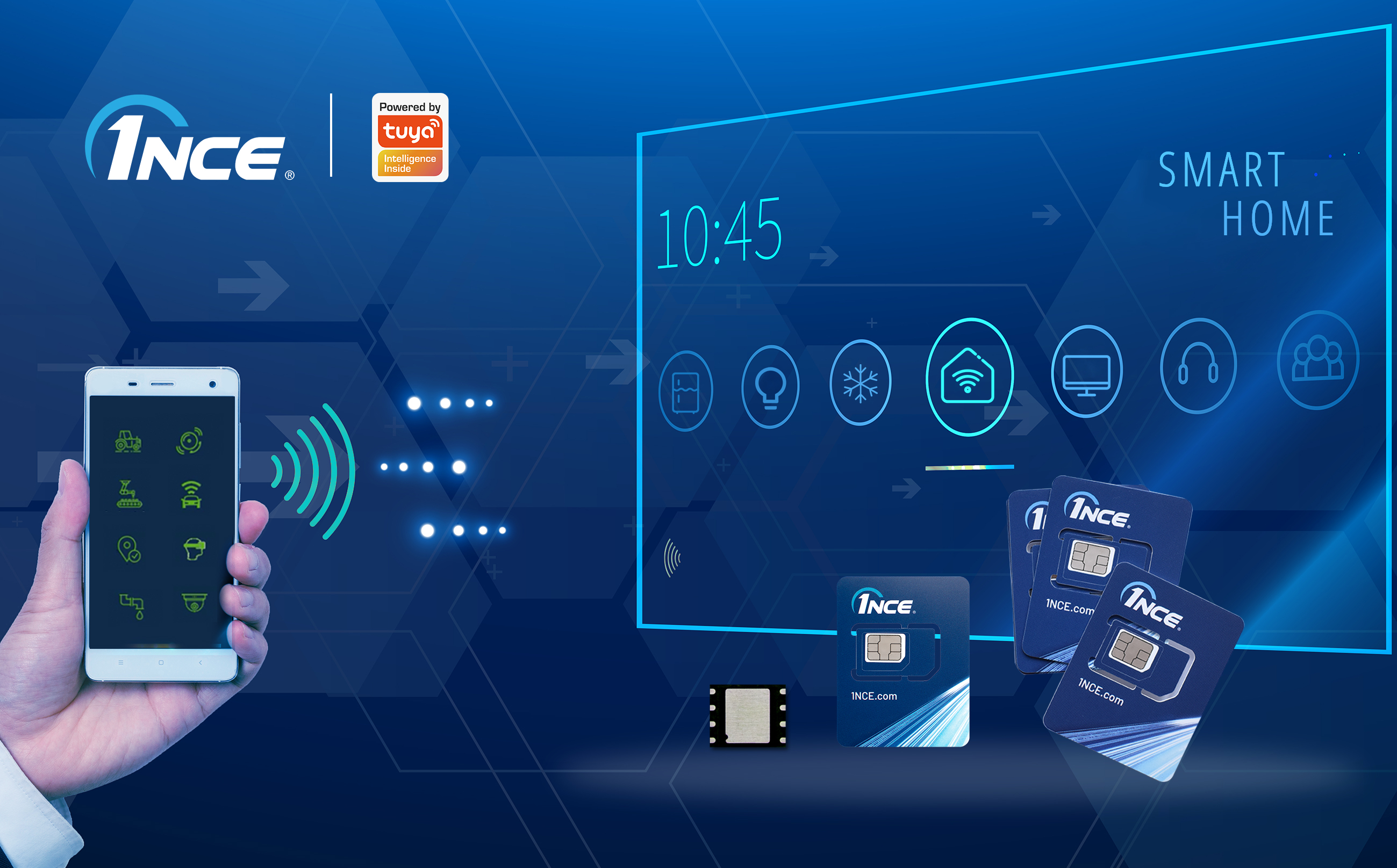 Tuya Smart Partners with 1NCE to Bring Diversified IoT Connection of ...